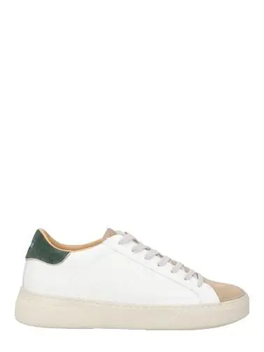 CRIME LONDON Leather Sneakers - White