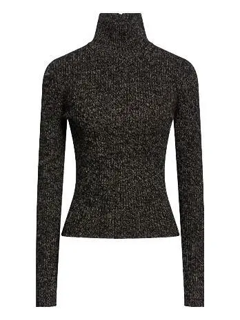 Max Mara Turtleneck Wool, Cashmere, Polyamide, Elastane Knit Top - Black