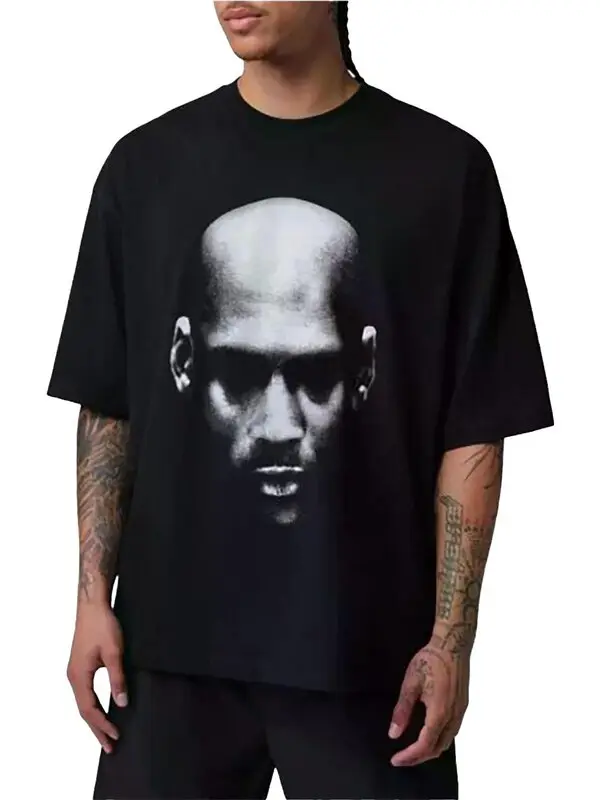 JORDAN Dri-fit Graphic-print T-shirt - Black