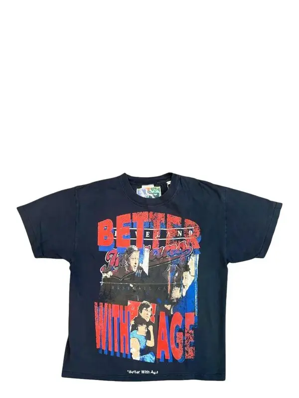 BETTER WITH AGE Graphic-print T-shirt - Blue