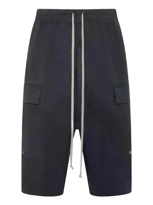 Rick Owens Cargo Pods Shorts - Black