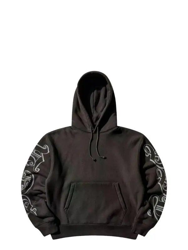 StÜssy Graphic-sleeve Hoodie - Brown