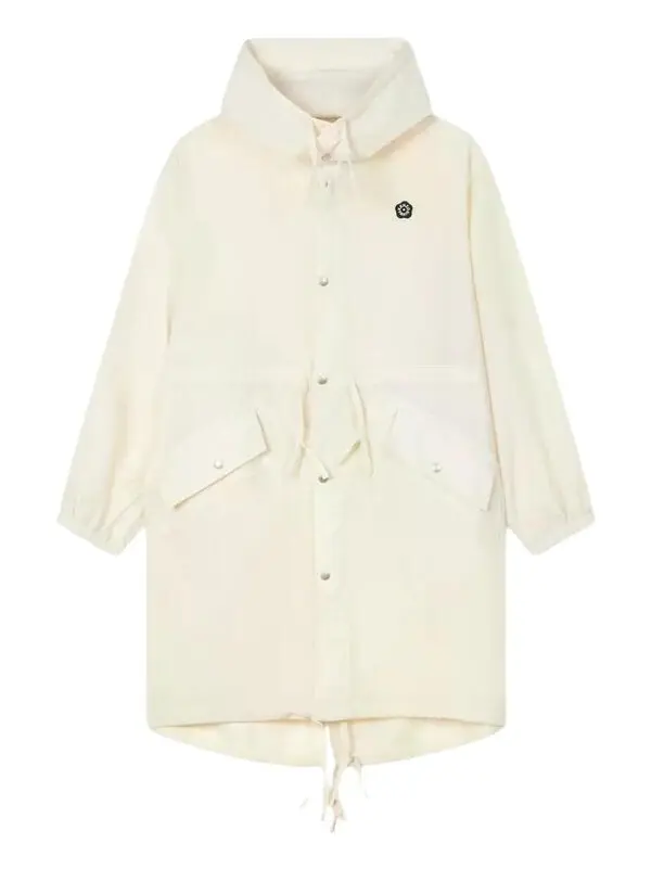 Kenzo Boke Flower 2.0 Hooded Parka - Neutrals