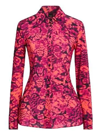 Pinko Fuchsia Viscose & Elastane Shirt - Pink