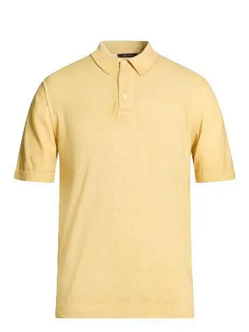 BELLWOOD Cotton Mélange Polo - Yellow
