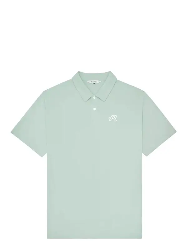 MALBON Fairway Logo-embroidered Polo Shirt - Green