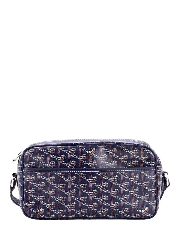Goyard Cap Vert Bag Coated Canvas - Blue