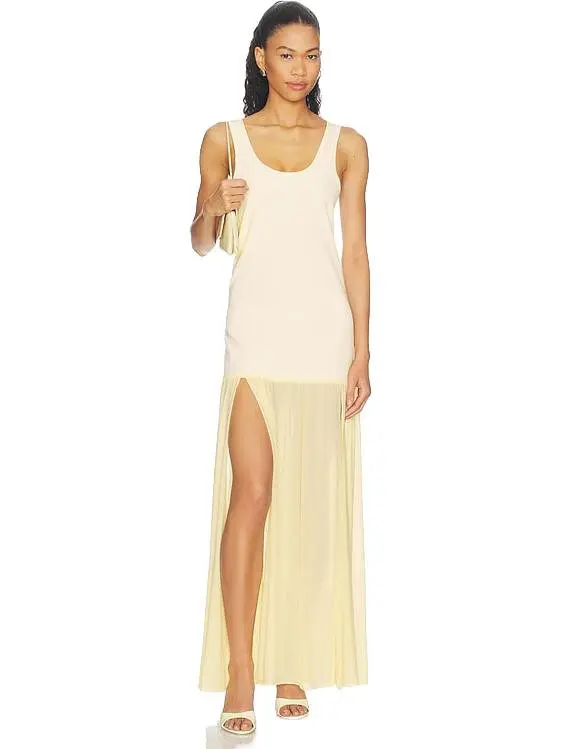 OW Lyanna Maxi Dress - Butter Yellow