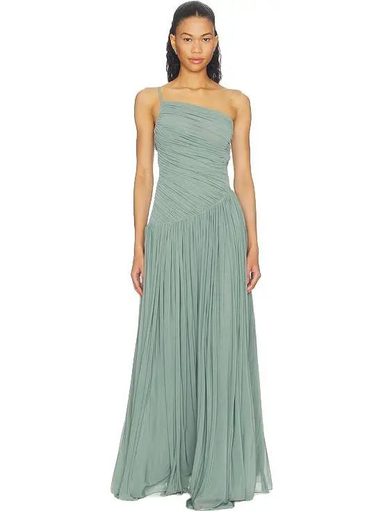 Ronny Kobo Monroe Dress - Green