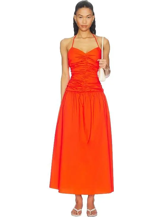 Solid & Striped The Adina Dress - Habanero