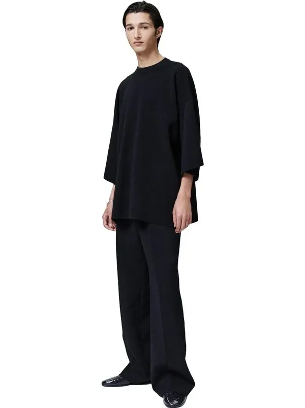 Fear Of God Merino Wool Milano Knit T-shirt - Black