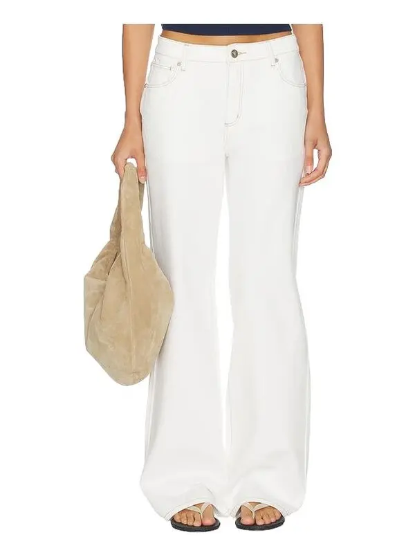 Abrand Denim 99 Baggy Jeans Ivory - Porcelian