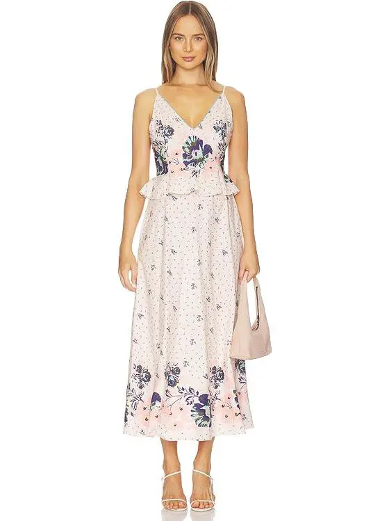 CLEOBELLA Mena Ankle Dress - Liora Print