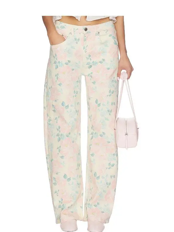 Steve Madden Sydnee Printed Jeans - Georgia Bloom Flora