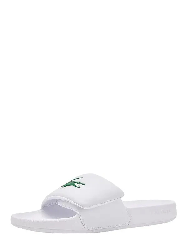 Lacoste Serve Slides 0.0 Strap Sandals - White