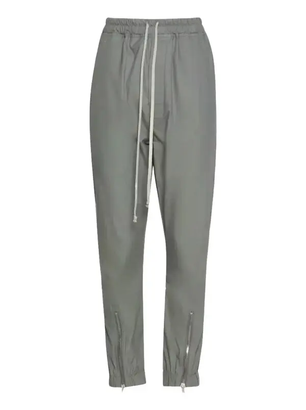 Rick Owens Tecuatl Zipped Track Pants - Grey
