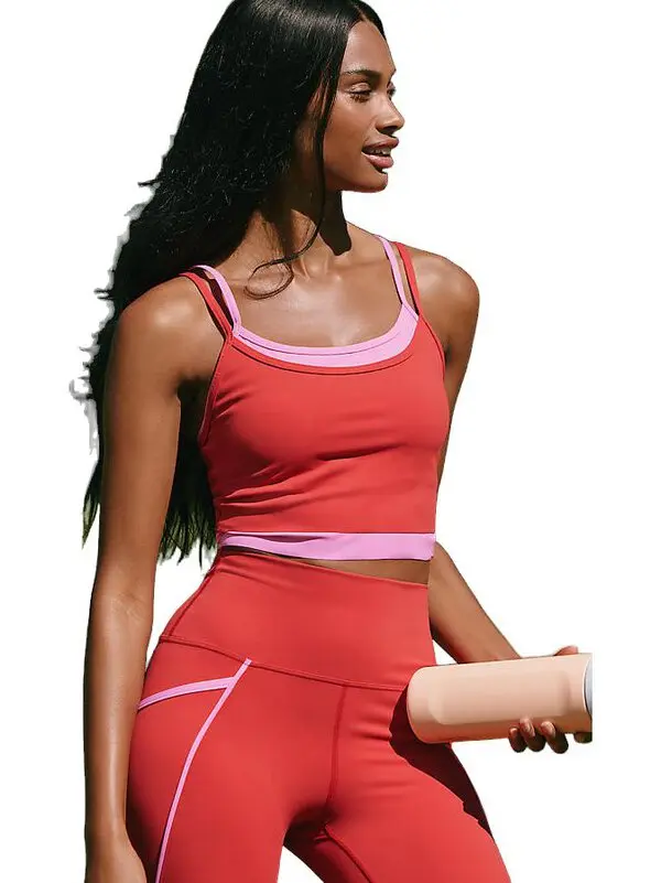 Beach Riot Vinny Top - Red