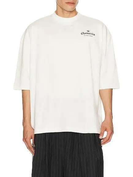 ADIDAS ORIGINALS X Willy Chavarria Logo Tee - White