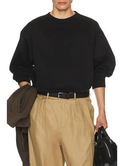Dries Van Noten Hax Crewneck Sweatshirt - Black