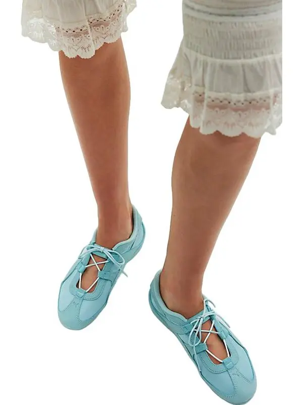 PUMA Speedcat Go Sheer Ballet Sneakers - Fresh Water