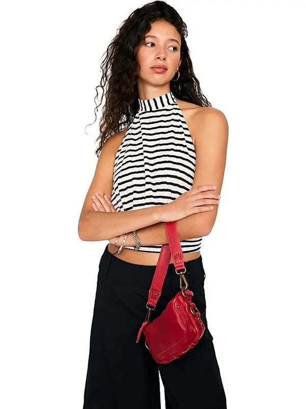 Free People Beatrice Halter Top - Black
