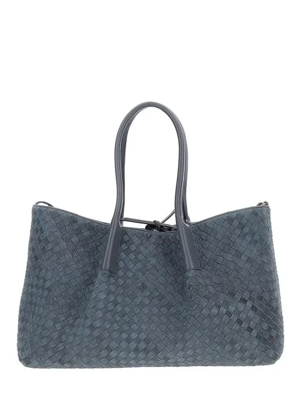 Bottega Veneta Pinacoteca Large Tote Bag - Sky Blue