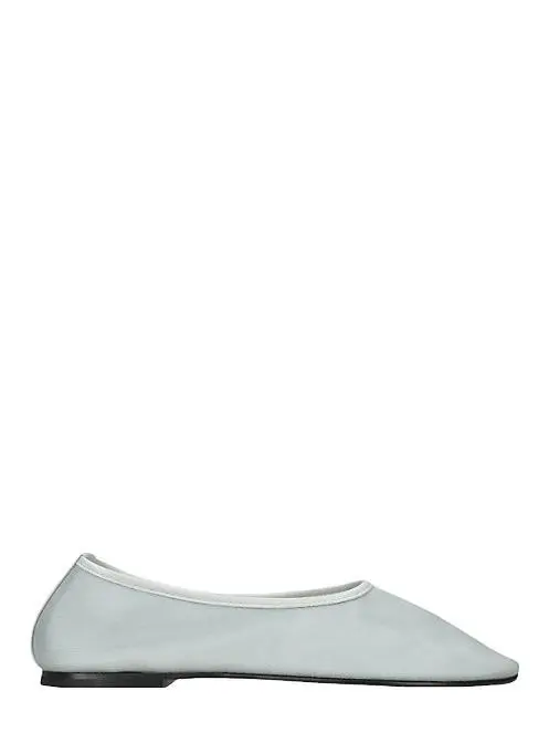 Dear Frances Balla Mesh Ballet Flats - Grey/dark