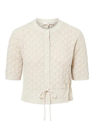FRAME Clover Cardigan - Oatmeal Heather