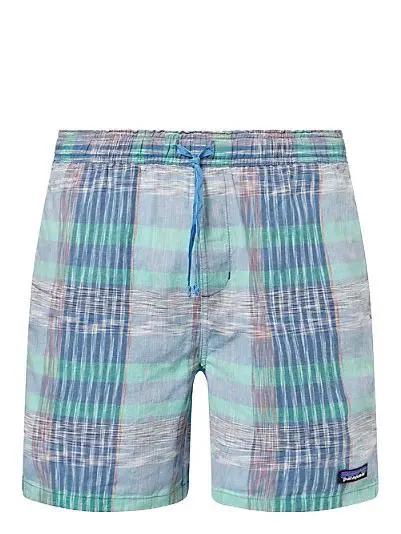 Patagonia Baggies™ Plaid Nylon Shorts - Melt Away Still Blue