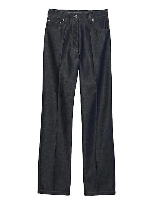 Prada Straight-leg Five-pocket Denim Jeans - Blue