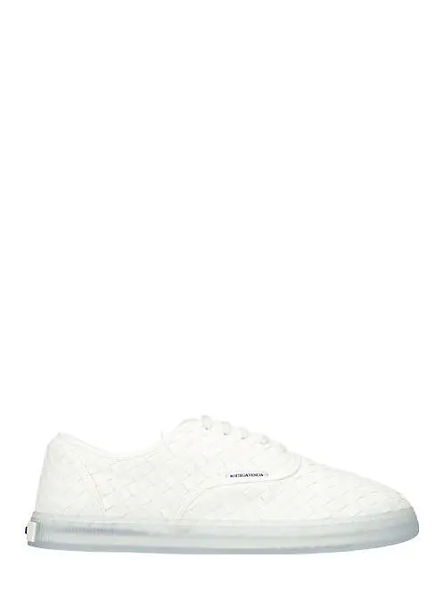 Bottega Veneta Serena Leather Trainers - White