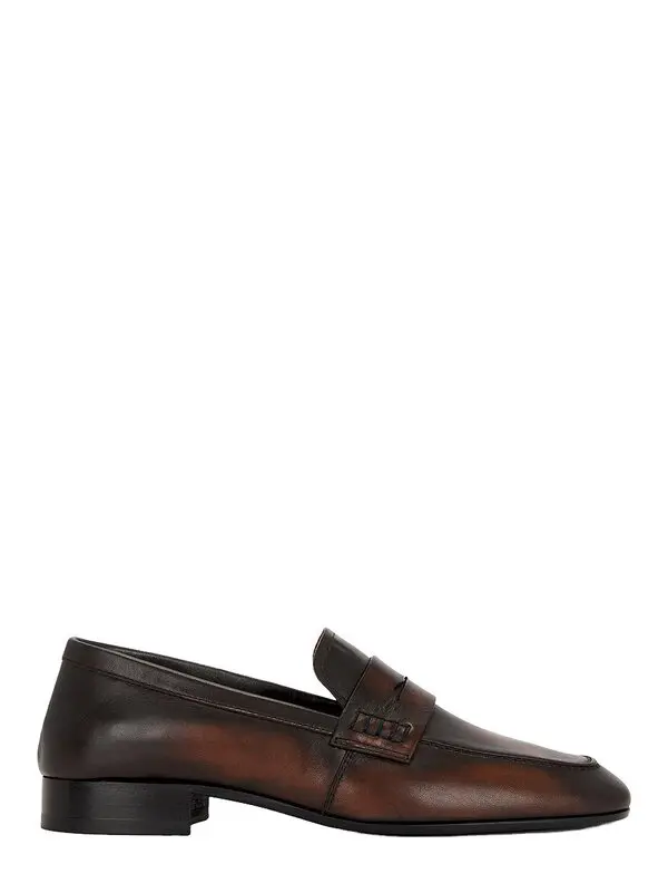 Dries Van Noten Calfskin Loafer - Tan