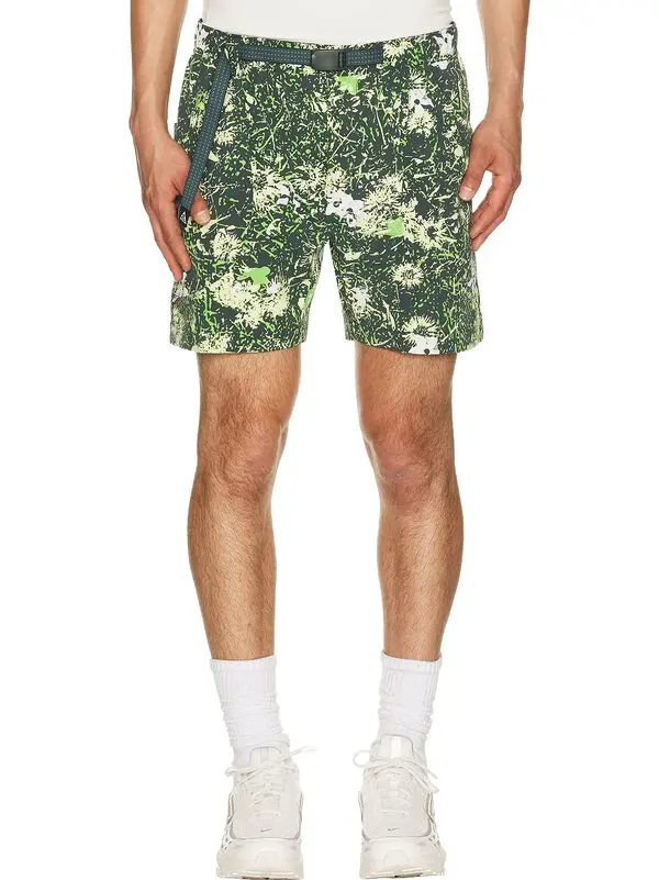 Nike Dolomiti Short Aop - Black Spruce  Mineral Slate  & Summit Wh