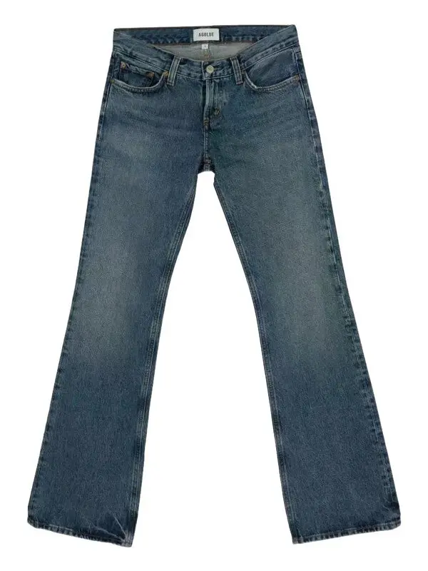 AGOLDE Low-rise Bootcut Jeans - Blue