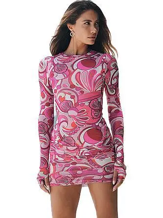 Victoria's Secret Capittana Noah Retro Mini Dress - Pink
