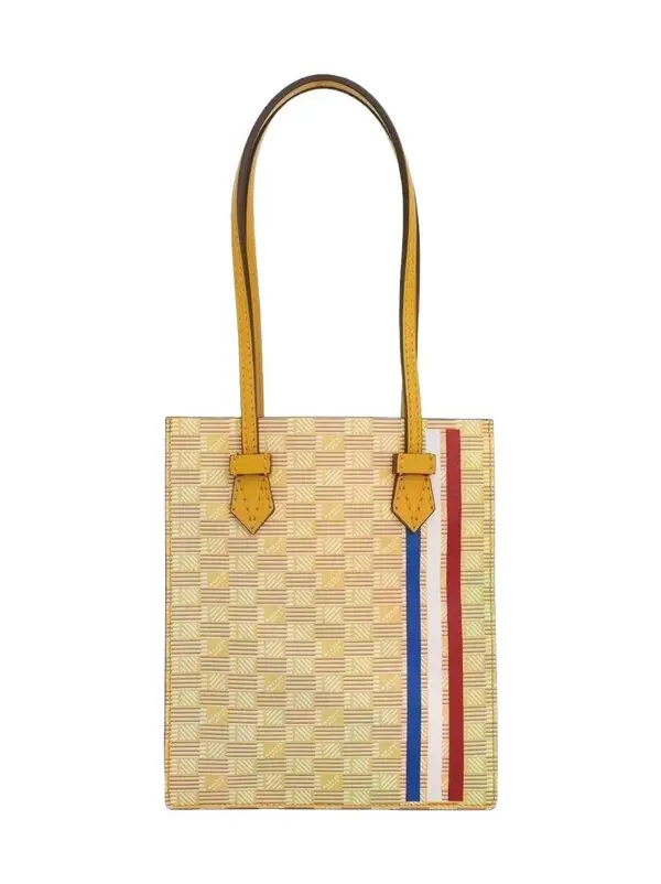 Moreau Cannes Vertical Monogram Tote Bag - Neutrals