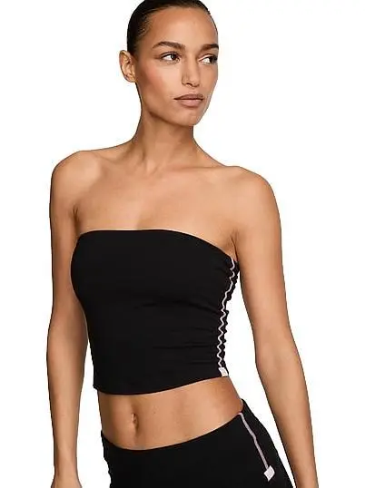 Victoria's Secret Angel Essentials Cotton Tube Top - Black