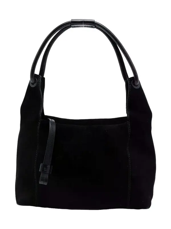 Gucci Suede Handbag - Black