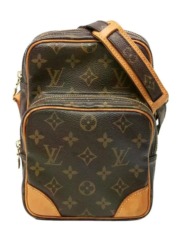 LOUIS VUITTON Monogram Amazone Crossbody Bag - Brown