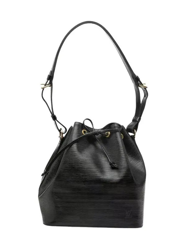 LOUIS VUITTON Epi Leather Petit Noé Bucket Bag - Black