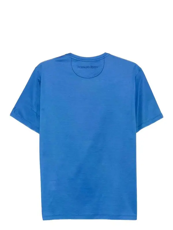 Stefano Ricci Crew-neck T-shirt - Blue