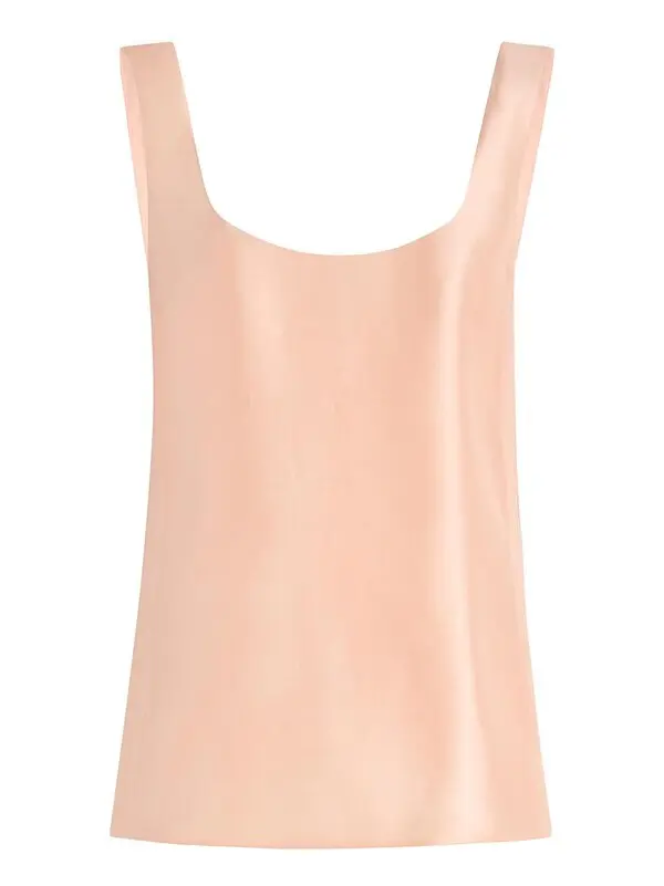 Khaite Parker Tank Top - Light Peach