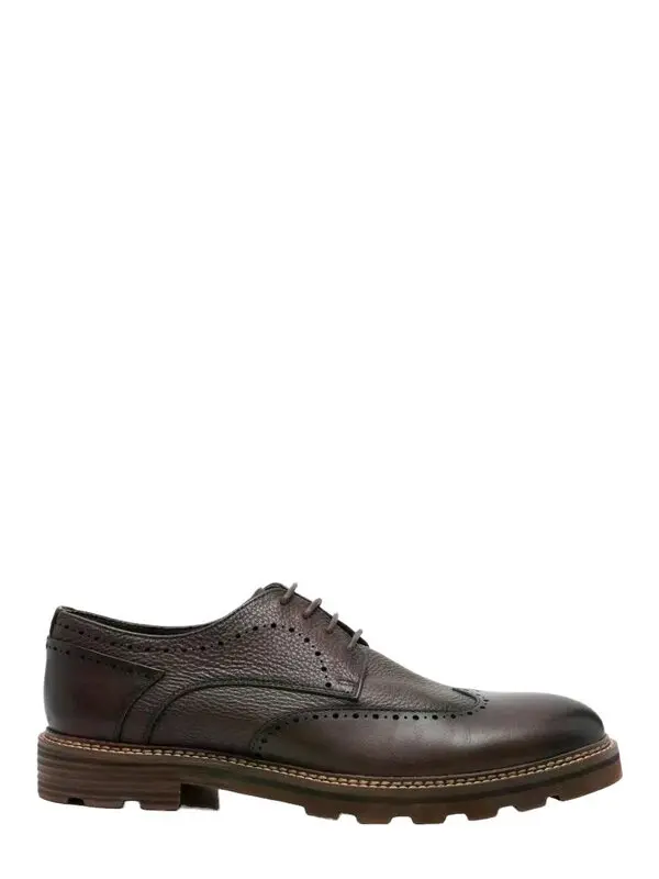 SERGIO MORETTI FIRENZE Brogue Lace-up Shoes - Brown