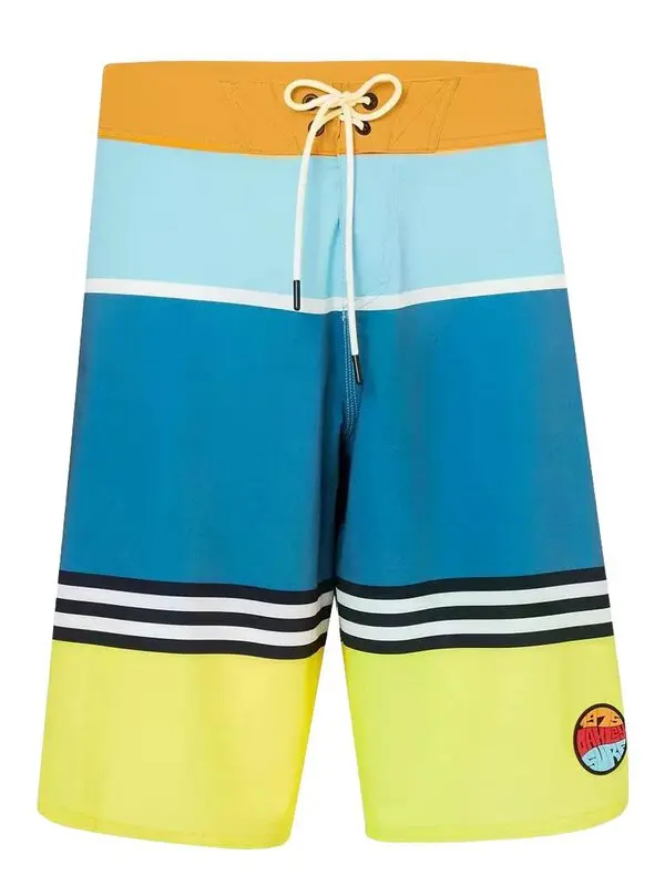 Oakley Striped Swim Shorts - Blue