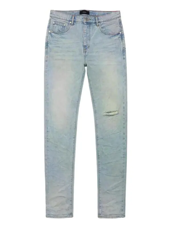PURPLE BRAND Granita Skinny-fit Jeans - Blue