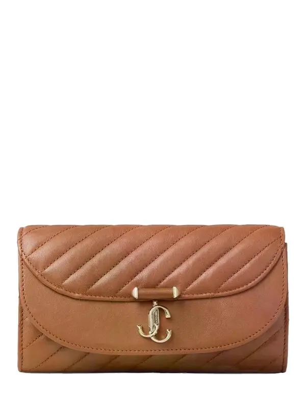 JIMMY CHOO Curve Wallet - Brown