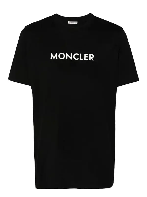 Moncler Logo-print T-shirt - Black