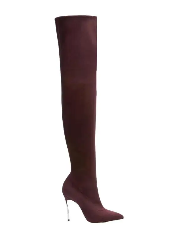 Casadei Blade Over-the-knee Boots - Red