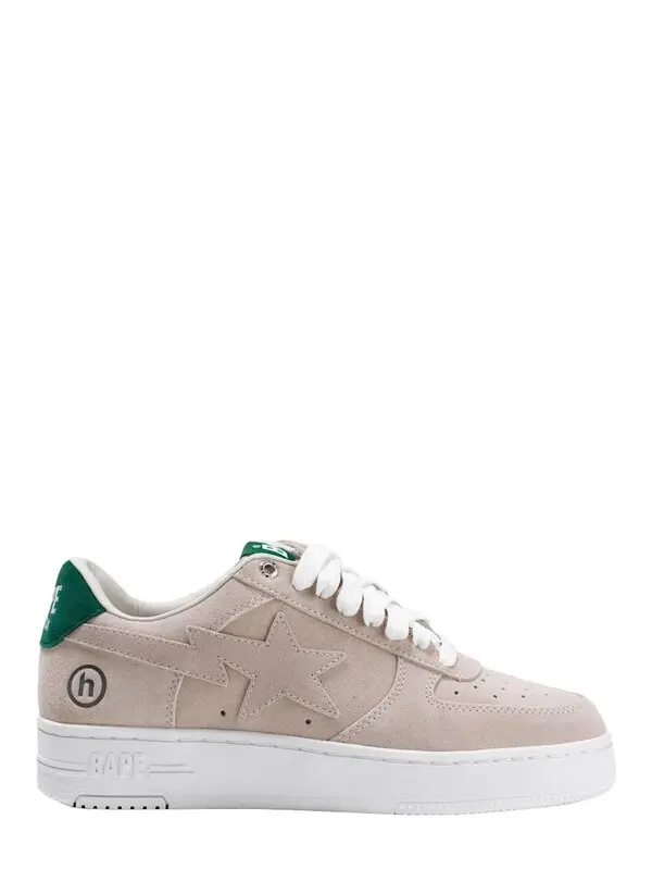 A BATHING APE Sta Hidden Ny Suede Sneakers - Tan