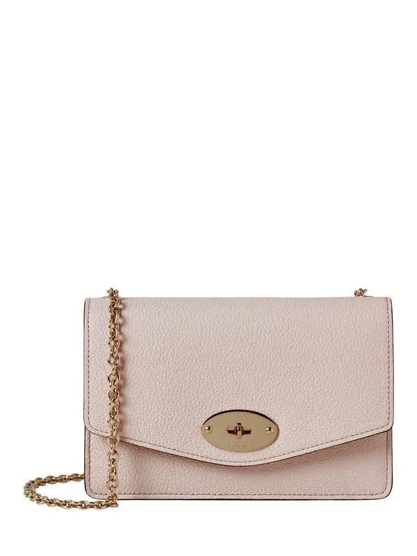 Mulberry Small Darley Leather Cross-body Bag - Pink